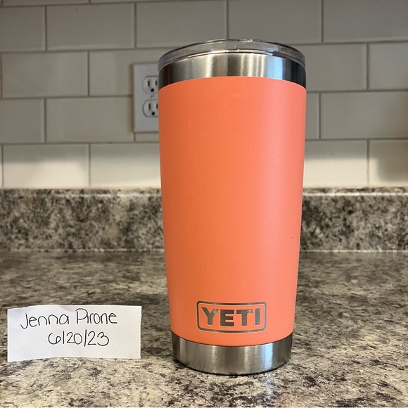 Yeti | Dining | Yeti Rambler 2oz Tumbler With Classic Lid Coral | Poshmark